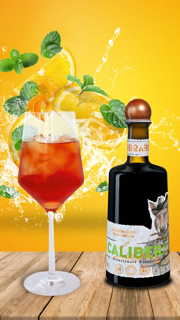 BOAR Gin® - Blackforest Premium Dry Gin harmonisiert mit Schwarzwälder ...