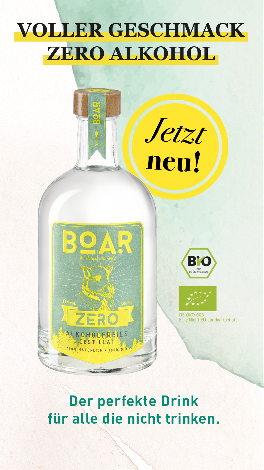 BOAR Gin® - Blackforest Premium Dry Gin harmonisiert mit Schwarzwälder ...