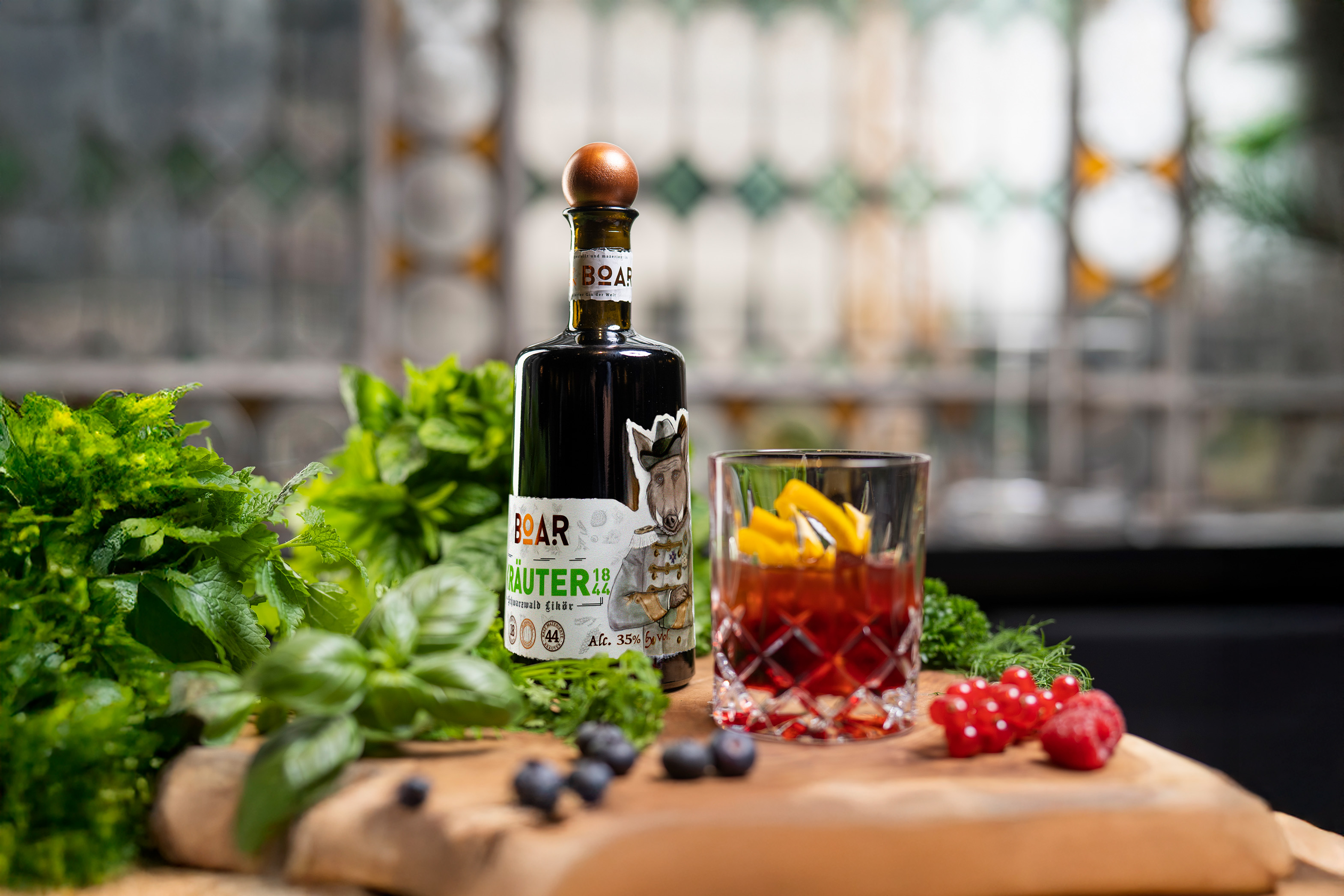 BOAR GIN - Blackforest Premium Dry Gin harmonized with truffles